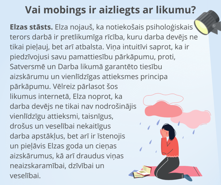 Informatīvs materiāls par mobingu un bosingu darbā